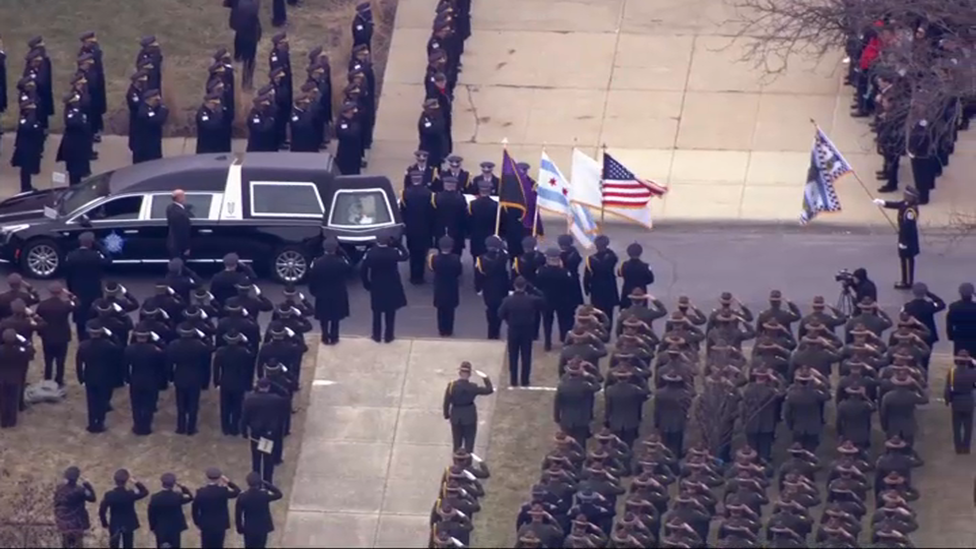 Chicago Police Officer Funeral, Procession For Andrés Vásquez Lasso ...