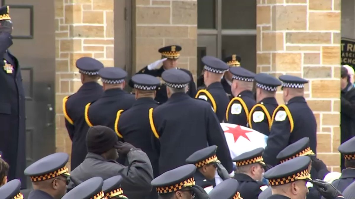 Chicago Police Officer Funeral, Procession For Andrés Vásquez Lasso ...