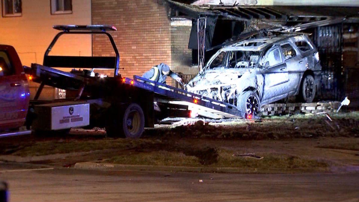 Family Says No One Hurt Inside Home Struck by Vehicle After Stolen Car ...