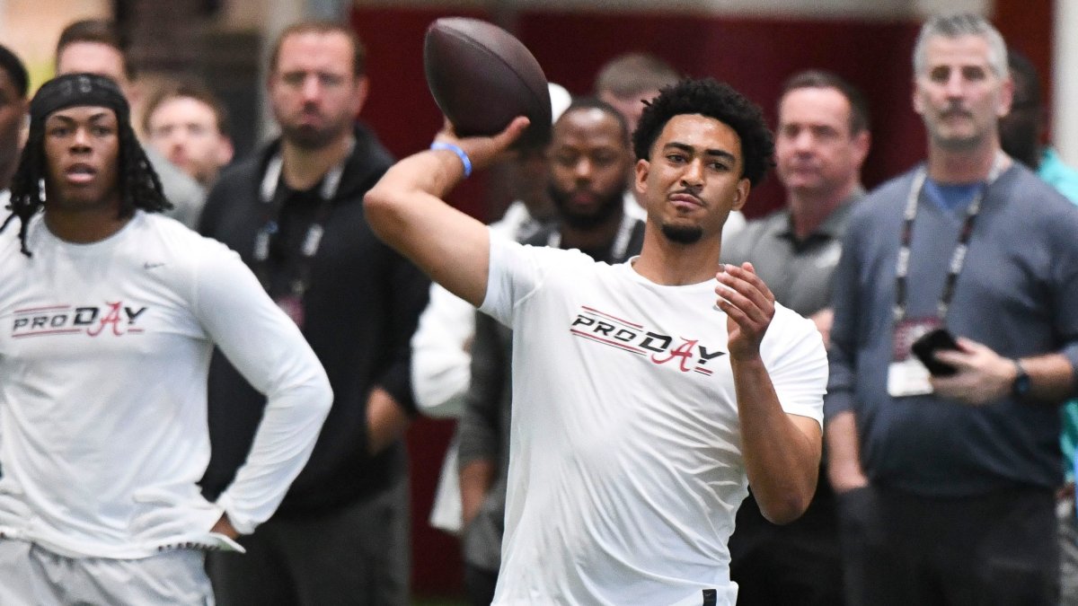 ESPN Insider Says Bryce Young ‘Is the Pick’ at No. 1 for Carolina ...