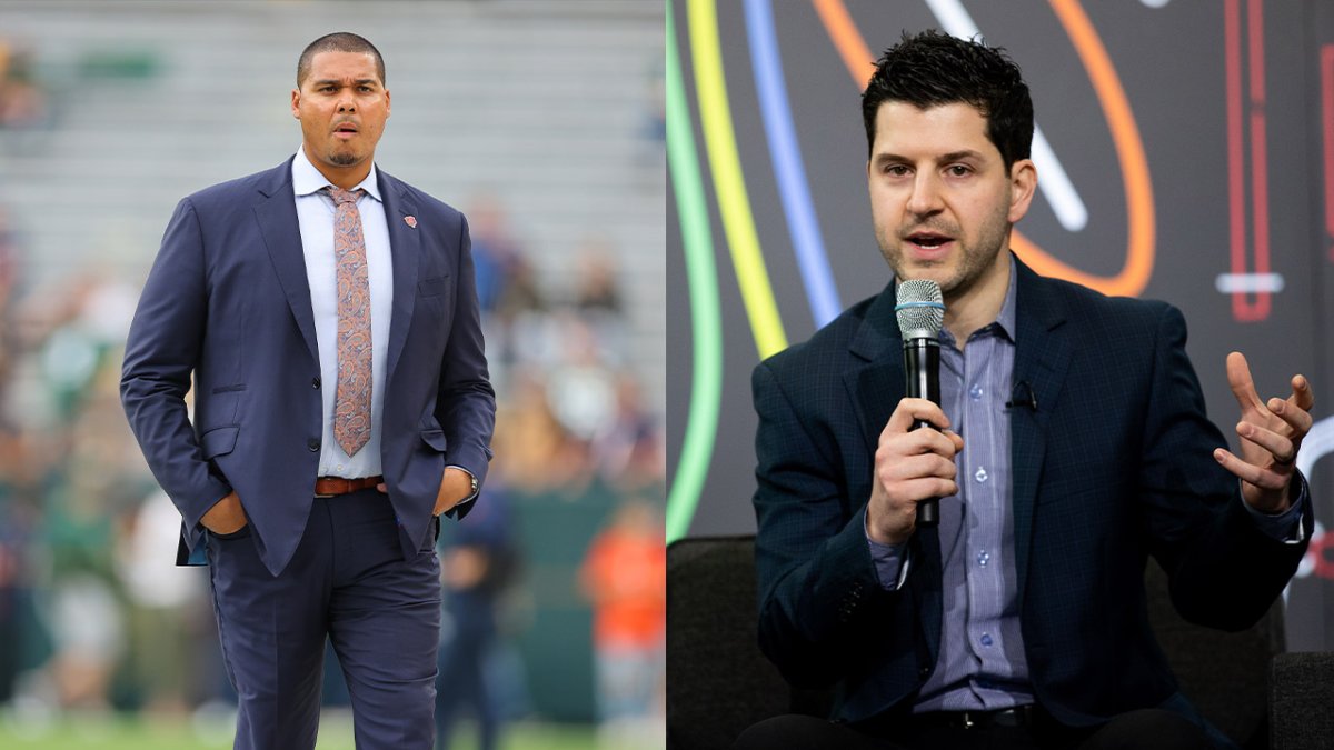 Bears’ Ryan Poles Referred to Blackhawks’ Kyle Davidson for Advice ...