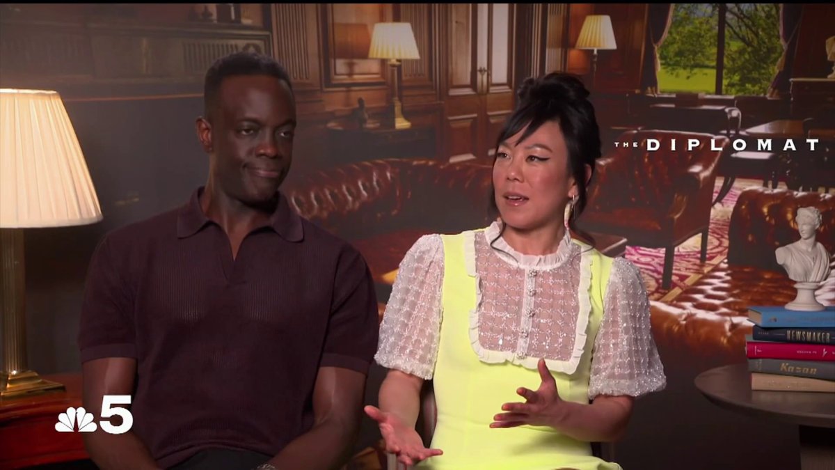 ‘The Diplomat’ Interview With Ato Essandoh and Ali Ahn – NBC Chicago