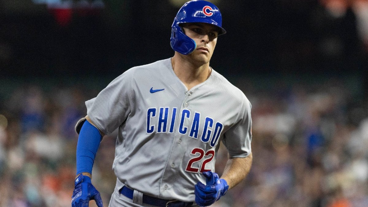 WATCH: Matt Mervis Mashes First Career Home Run for Cubs – NBC Chicago