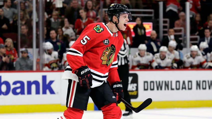 Blackhawks trade Connor Murphy to Oilers, multiple reports say – NBC ...