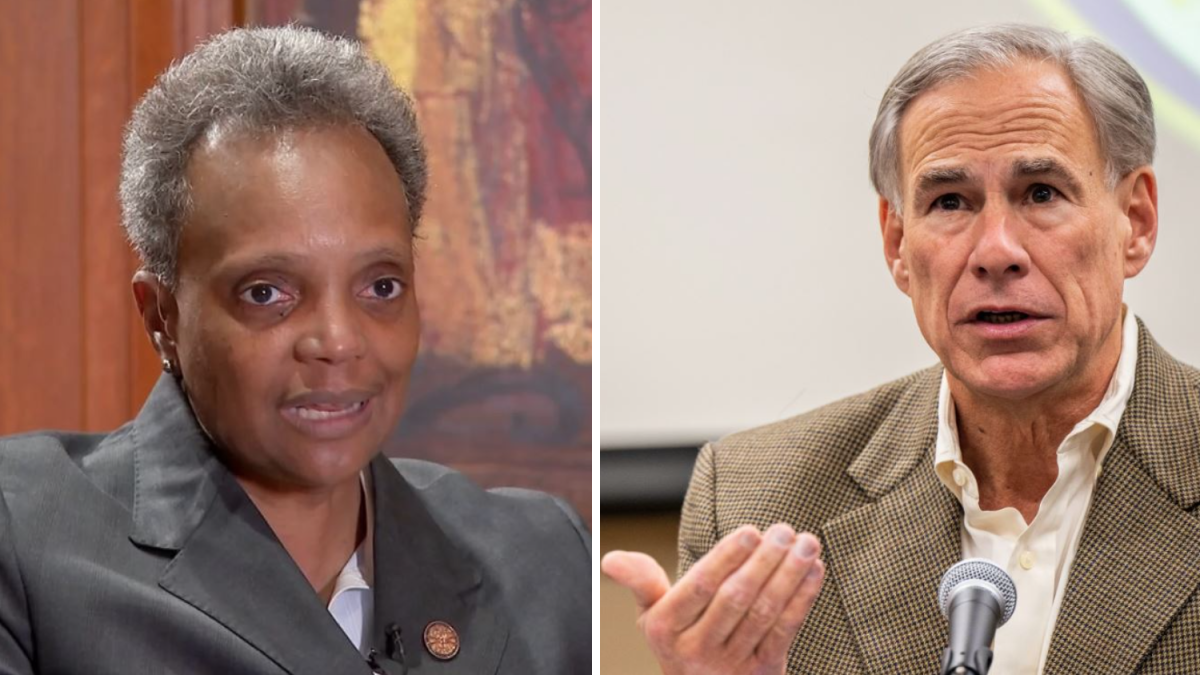 Mayor Lightfoot, Gov. Abbott Spar Over Sending More Migrants to Chicago ...