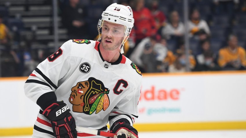Jonathan Toews excited to play again after signing with Winnipeg Jets ...