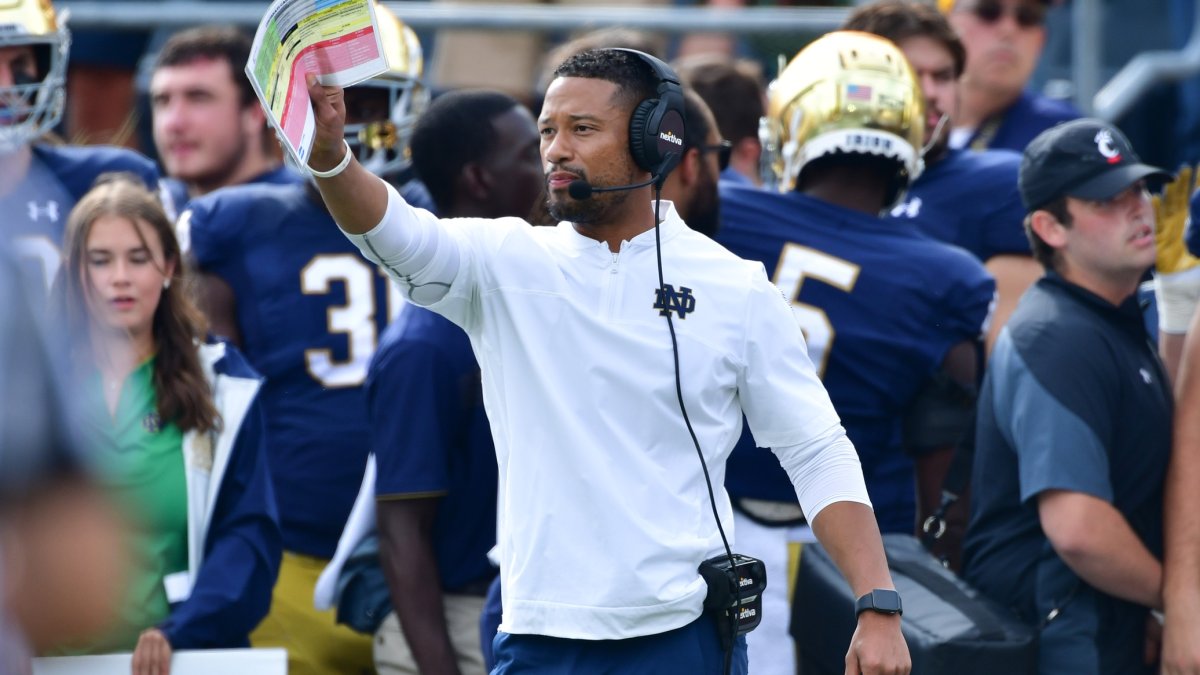 Prosecutors decline to charge Notre Dame Football Coach Marcus Freeman ...