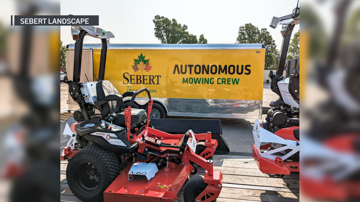 You might start seeing self-driving lawnmowers in the Chicago area ...