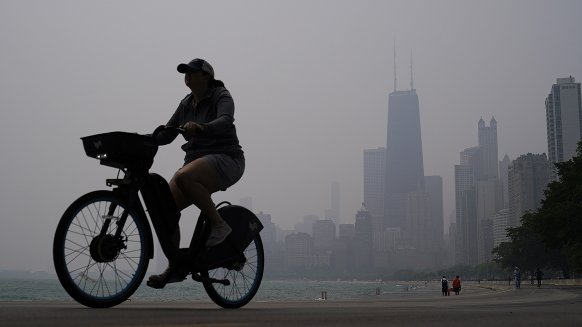 Ongoing Canadian wildfires causing unhealthy air quality again in parts ...