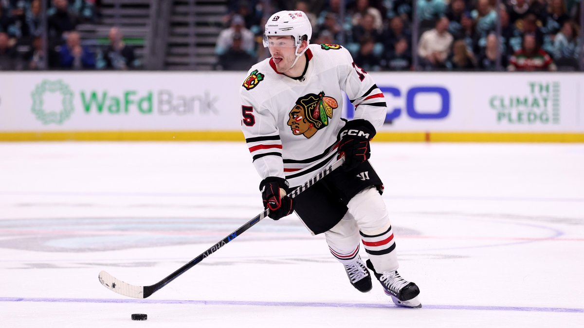 Blackhawks sign Joey Anderson to 1-year extension – NBC Chicago