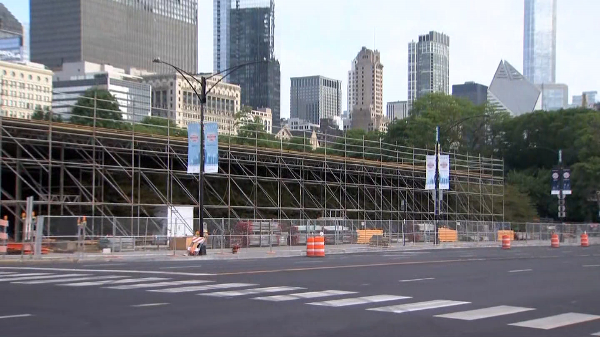 Construction, road closures underway for NASCAR Chicago Street Race as ...