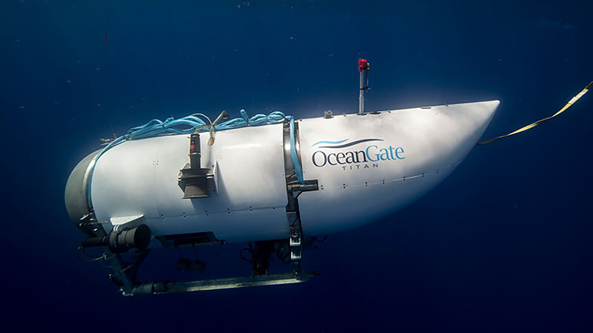 Titanic submersible: New clip reveals implosion before final message ...