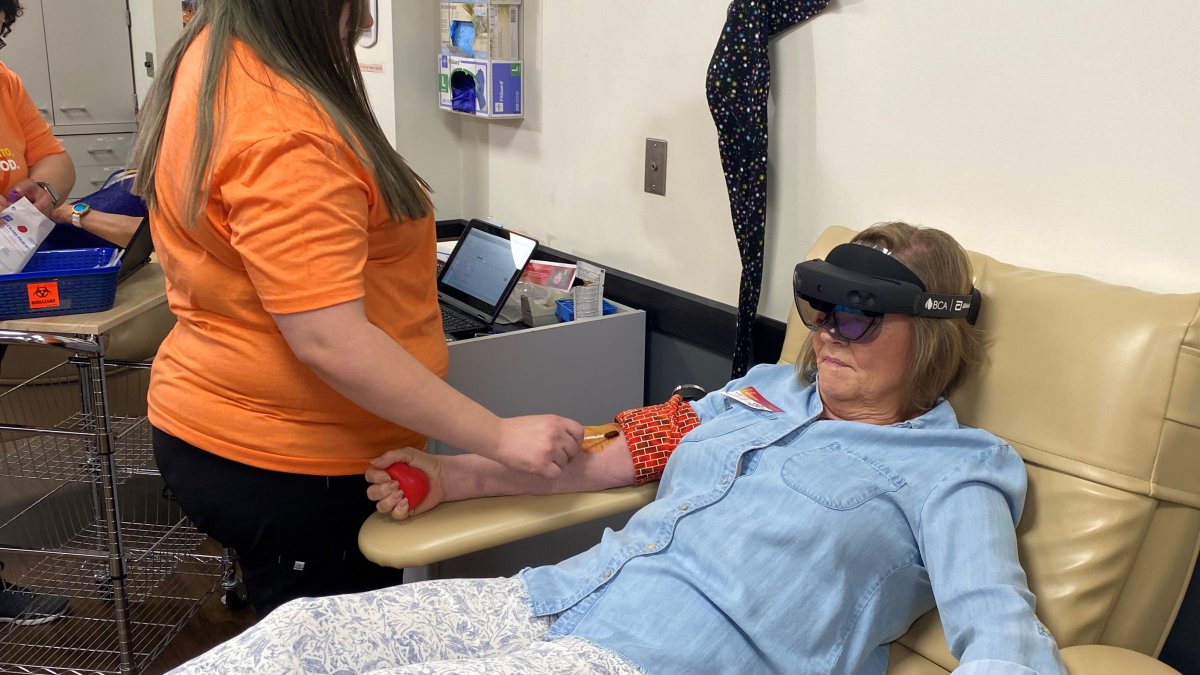 Blood donors now offered new ‘mixed reality’ experience during ...