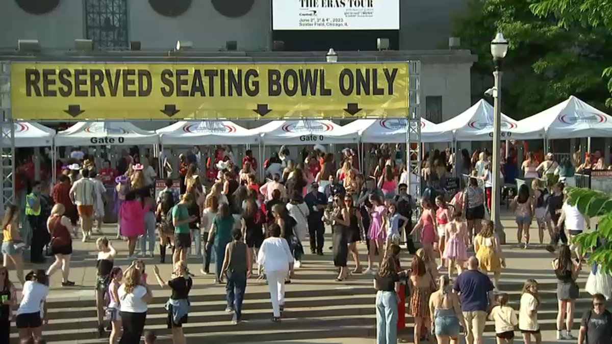 Taylor Swift’s 3-Show ‘Eras Tour’ Commences in Chicago – NBC Chicago