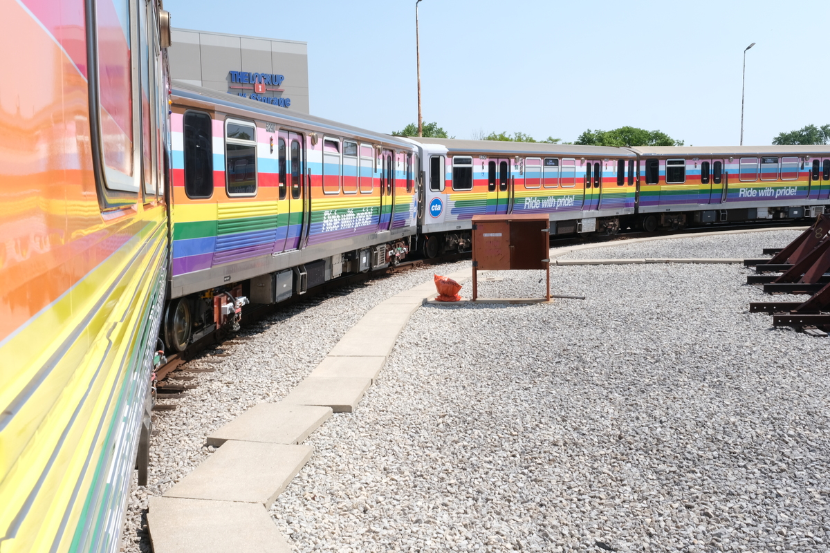 CTA unveils Pride train, special-edition Ventra cards for Pride Month ...