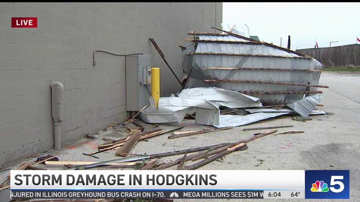 Hodgkins, Illinois faces major storm damage following severe weather ...