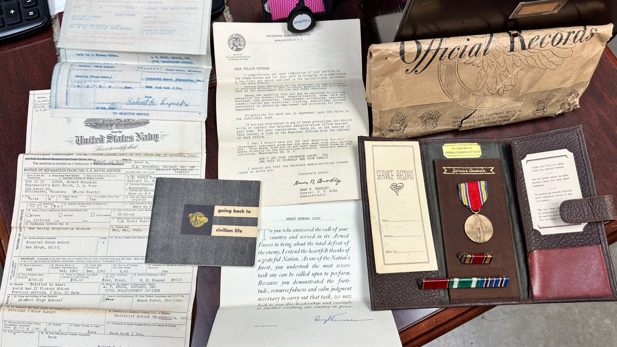 Oklahoma Goodwill discovers hidden WWII documents of Navy sailor – NBC ...