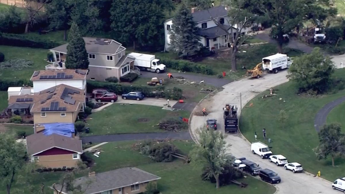 Cleanup continues for residents in southwest suburbs following ...