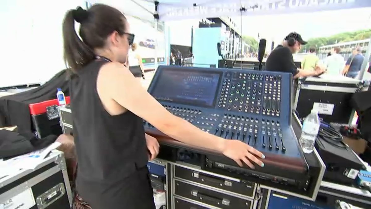 Employees carry on with NASCAR setup – NBC Chicago