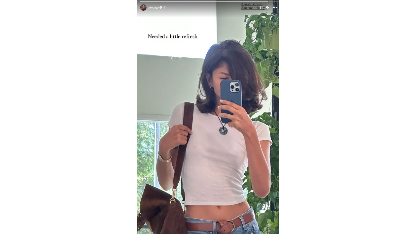 Zendaya shows off new hairstyle in Instagram photo – NBC Chicago