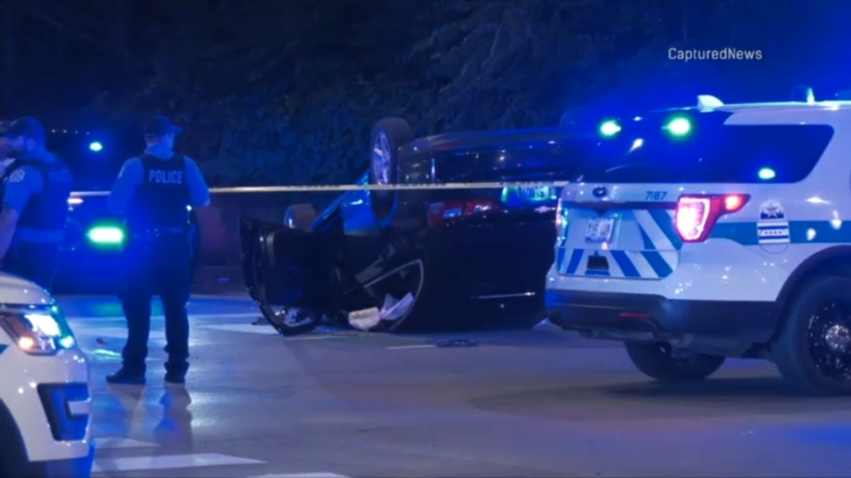 Man Dies After Being Shot Inside Car With 8 Year Old Flips Car While