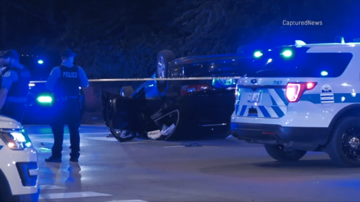 Man Dies After Being Shot Inside Car With 8 Year Old Flips Car While