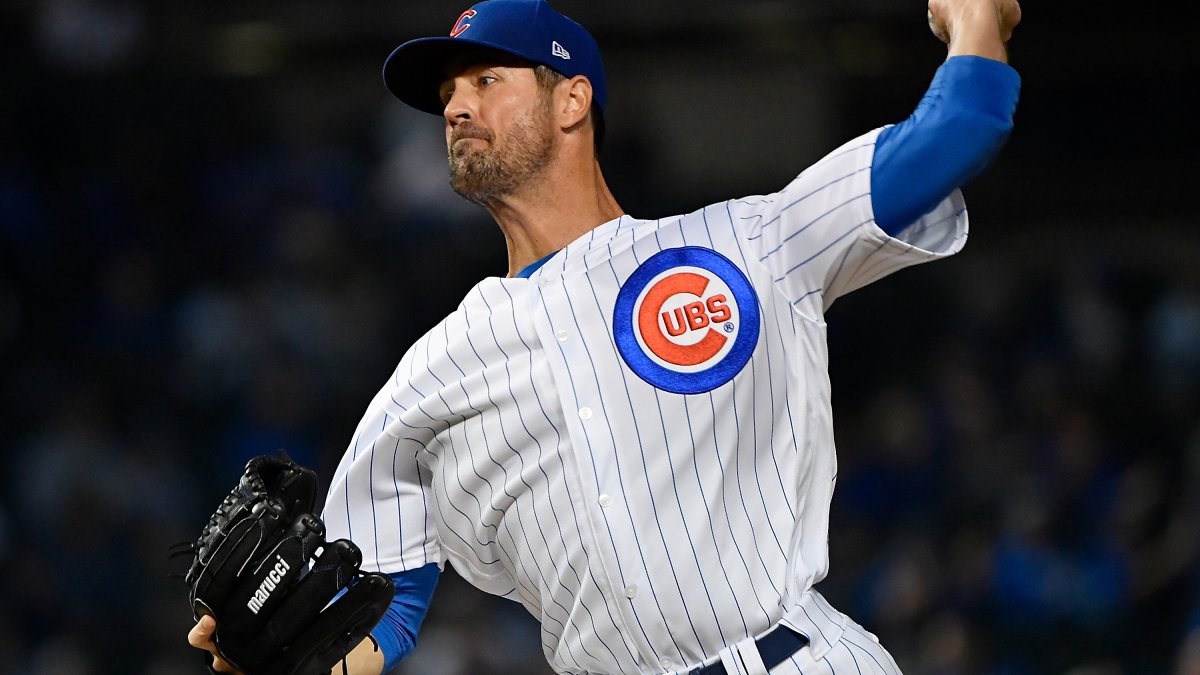 Former Cubs pitcher Cole Hamels retires from baseball – NBC Chicago