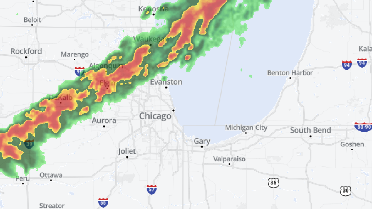 Live Radar: Track storms, heavy rain ahead of your Chicago morning commute – NBC Chicago