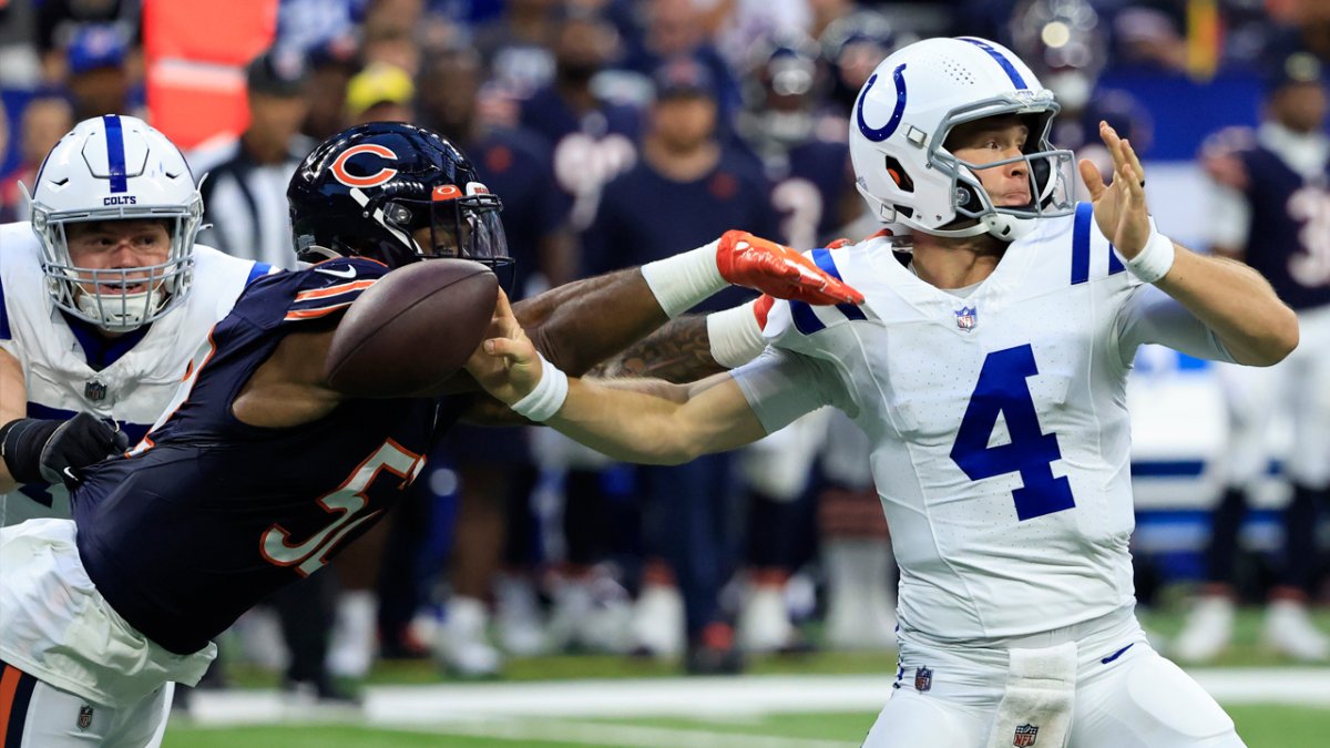 Bears’ roster, depth chart projection after loss vs. Colts – NBC Chicago