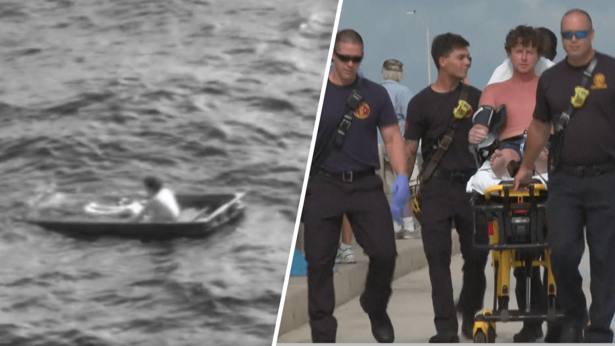 Florida man rescued after nearly two days stranded at sea – NBC Chicago