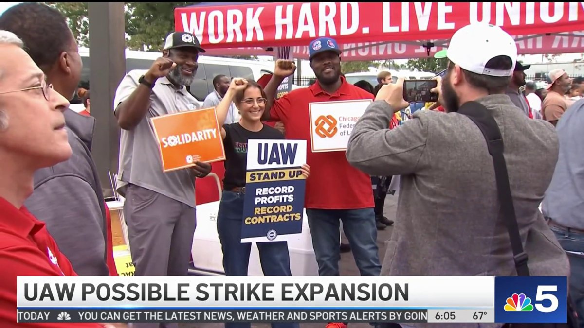 UAW members at Chicago ford assembly plant could go on strike – NBC Chicago