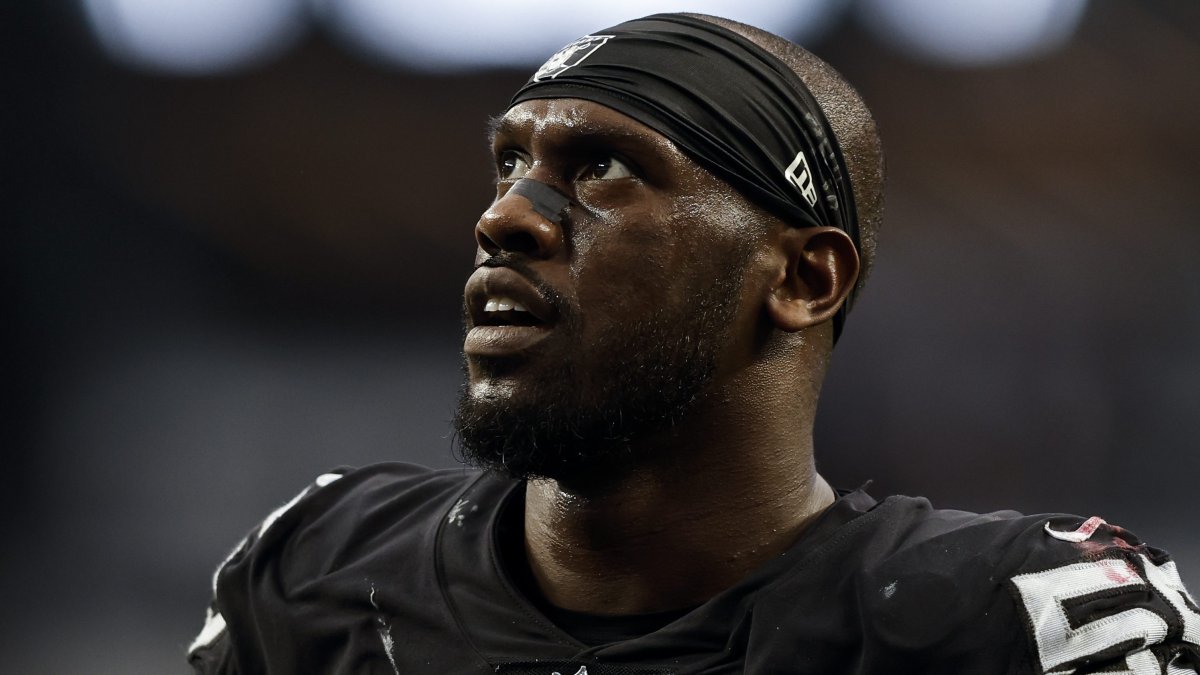 Raiders release Chandler Jones one day after arrest – NBC Chicago