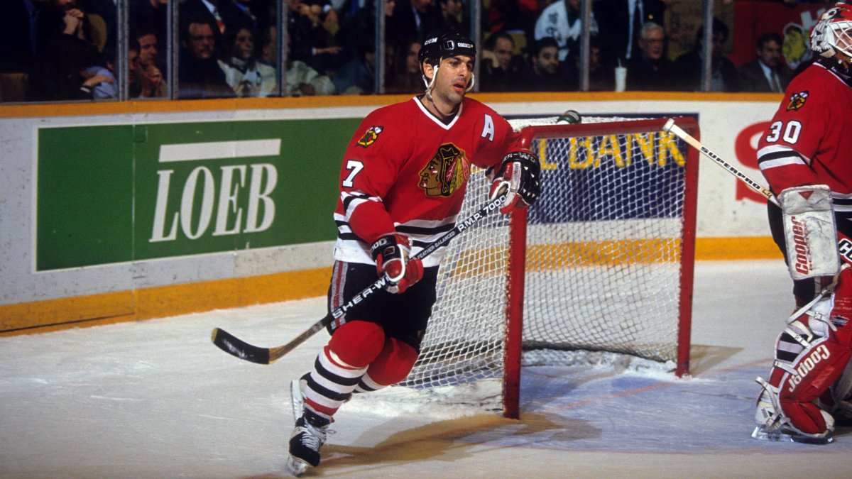 Chris Chelios shares origin story of No. 7 amid Blackhawks jersey ...