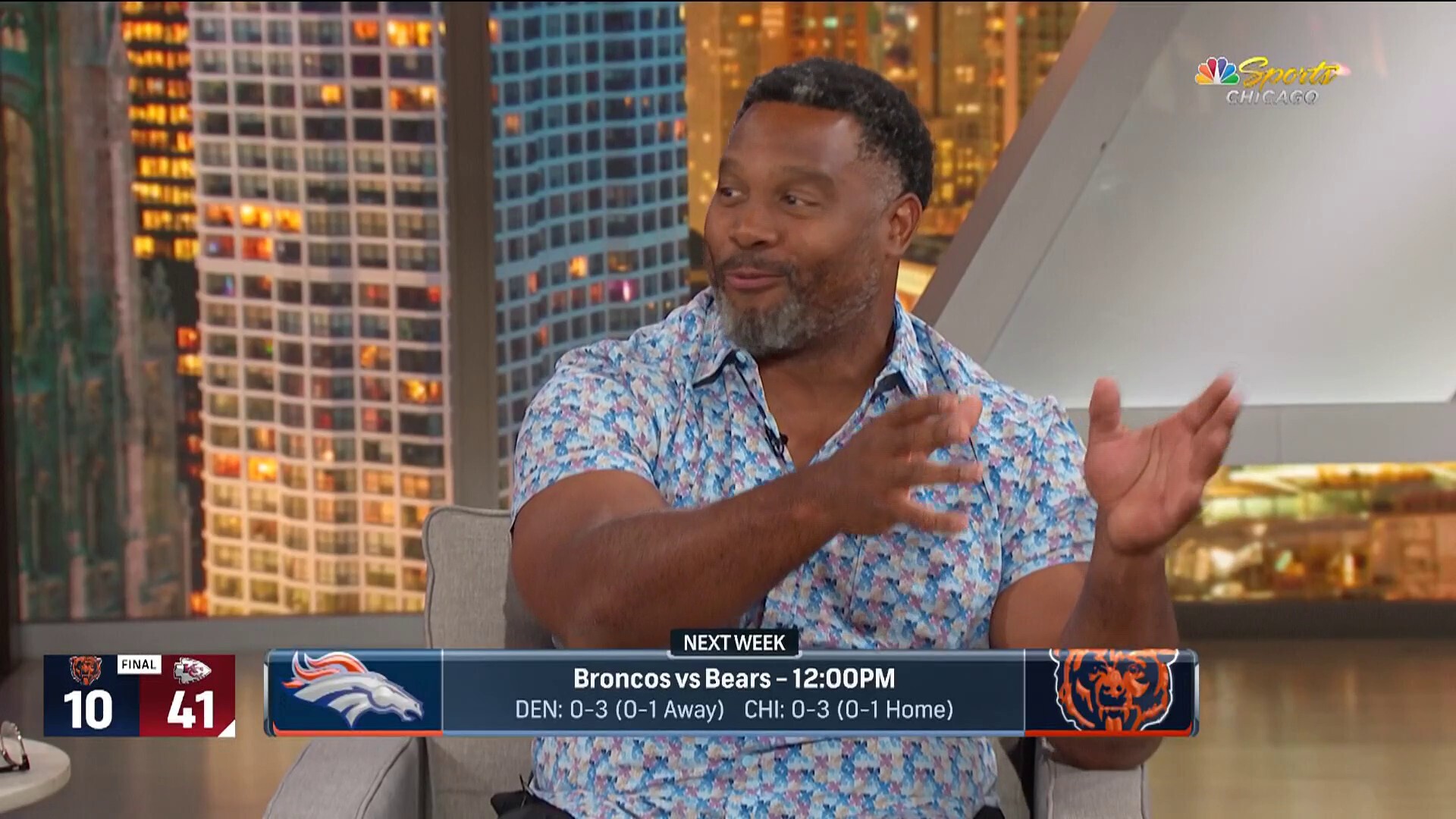 Bears vs. Chiefs game makes Lance Briggs depressed – NBC Chicago