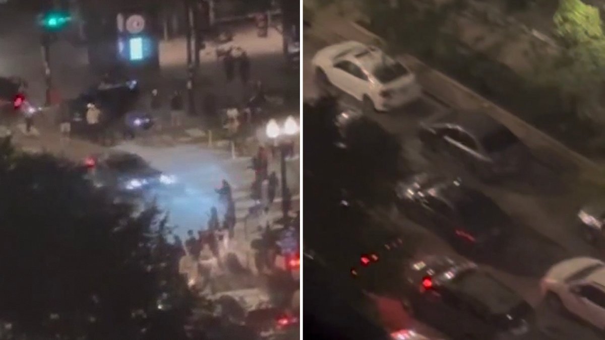 Video captures chaotic scene as cars drift in Chicago’s West Loop – NBC ...