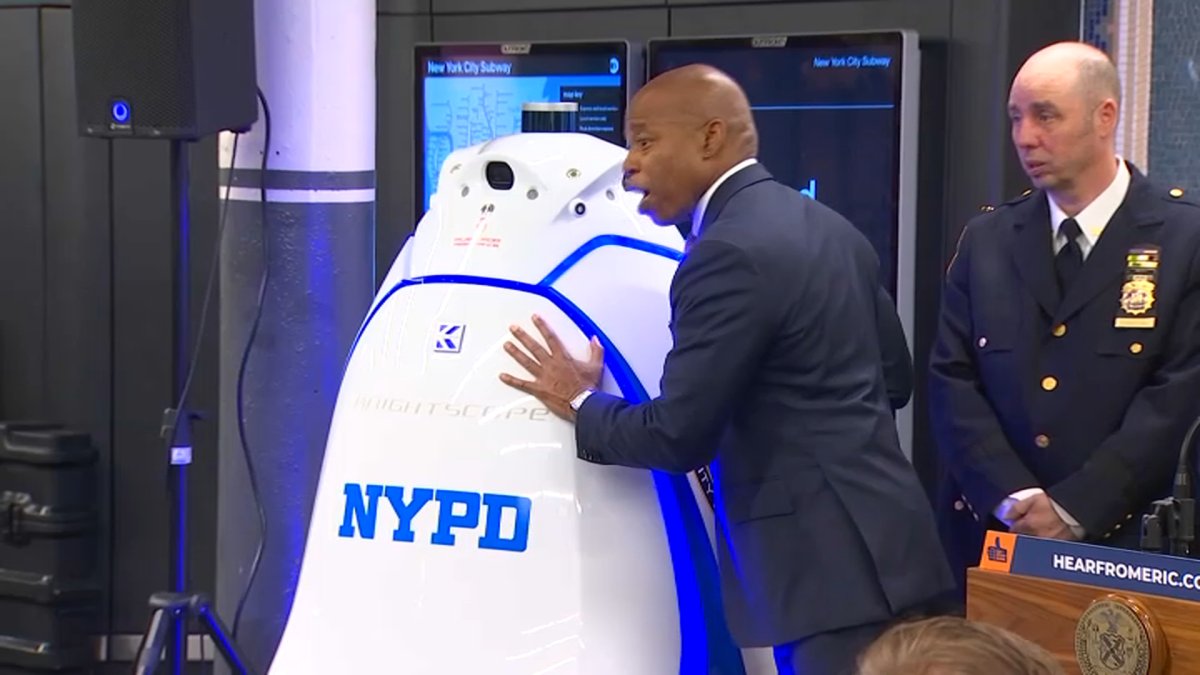 NYPD robot set to patrol Times Square subway station – NBC Chicago