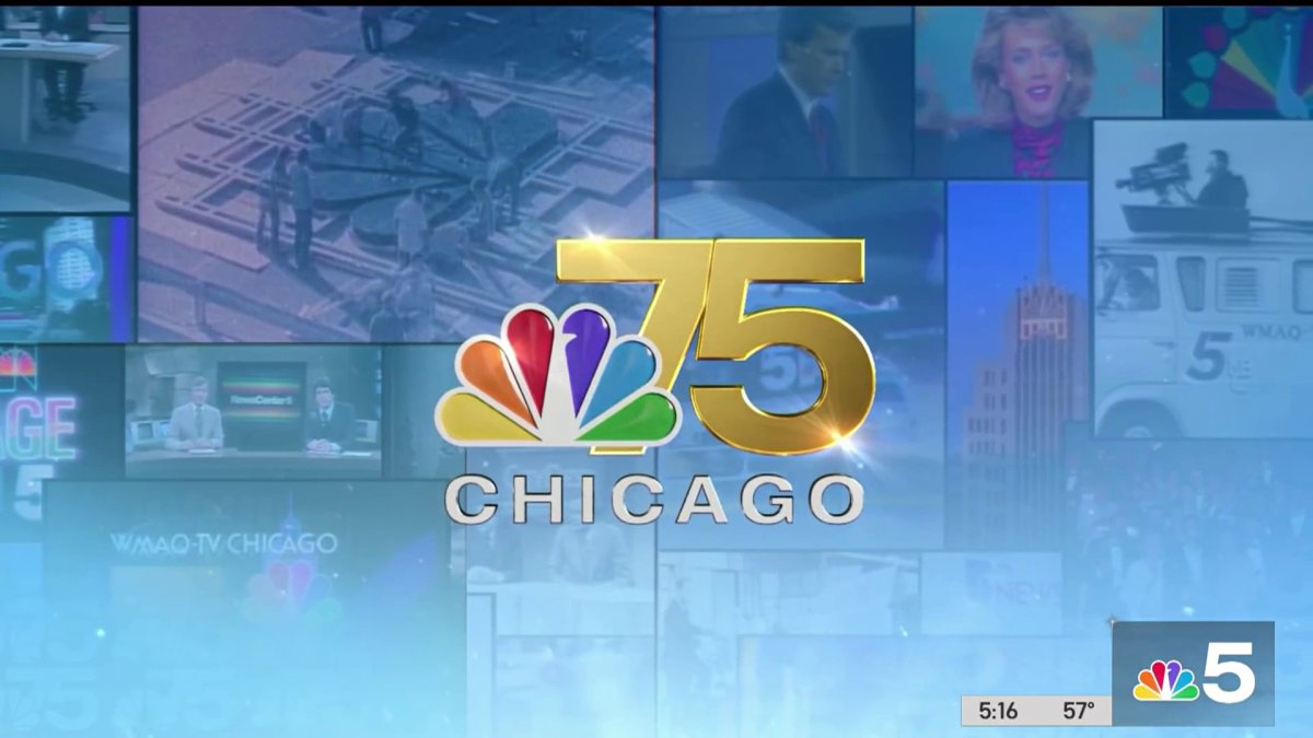 WMAQ-TV Chicago celebrates its 75th anniversary – NBC Chicago