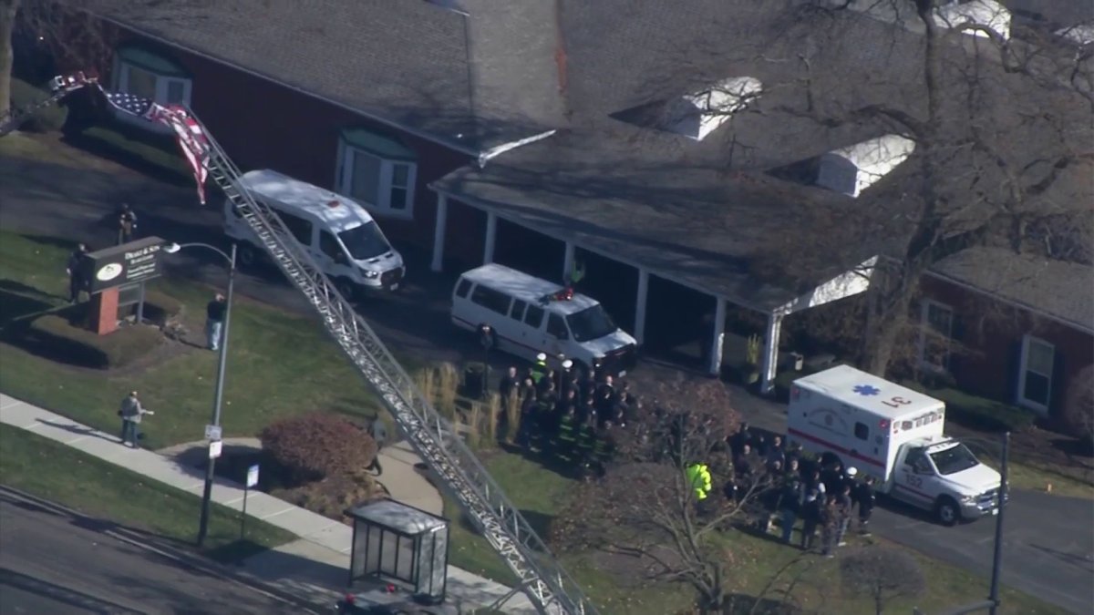 Sky 5: procession escorts body of fallen Chicago firefighter Andrew ...