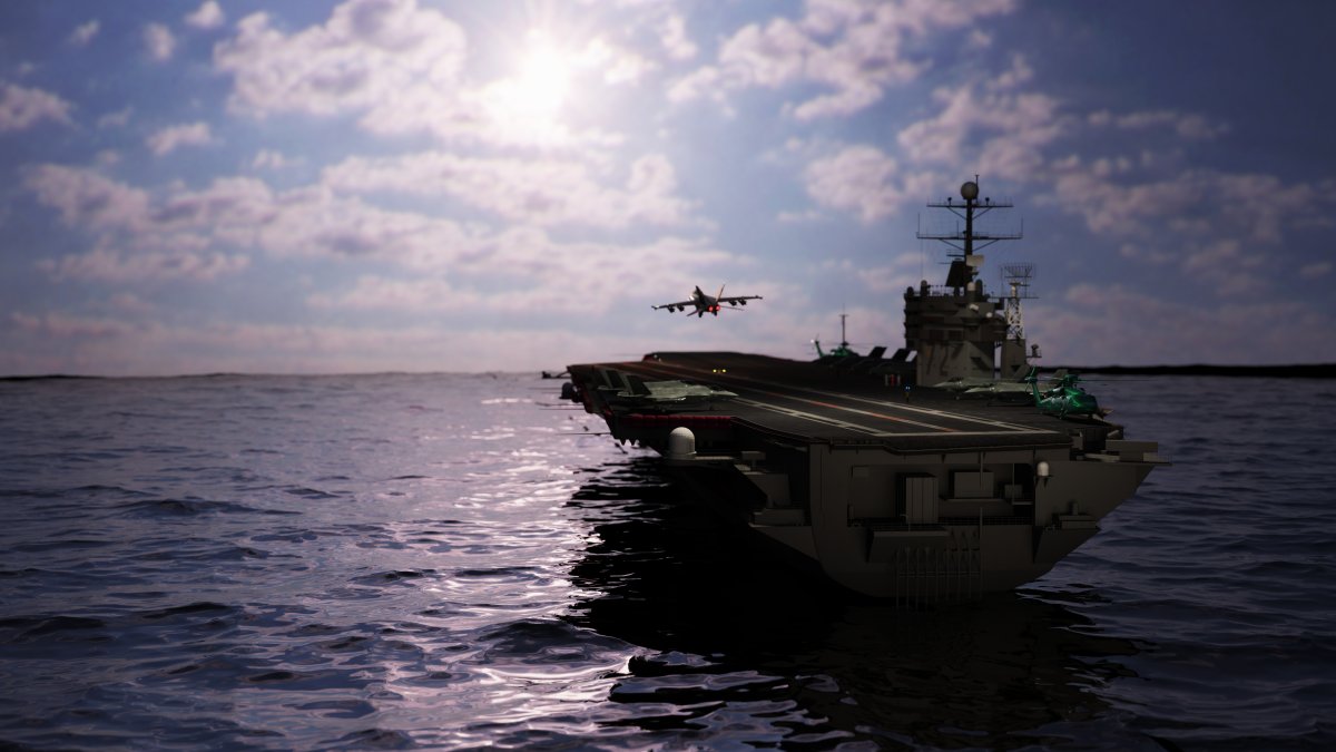 Navy plane overshoots runway and ends up in ocean – NBC Chicago