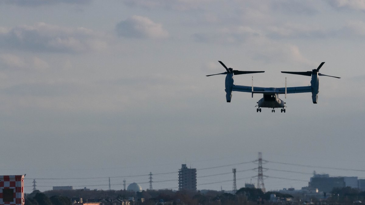 Japan expresses concern about US Osprey aircraft flying after crash ...