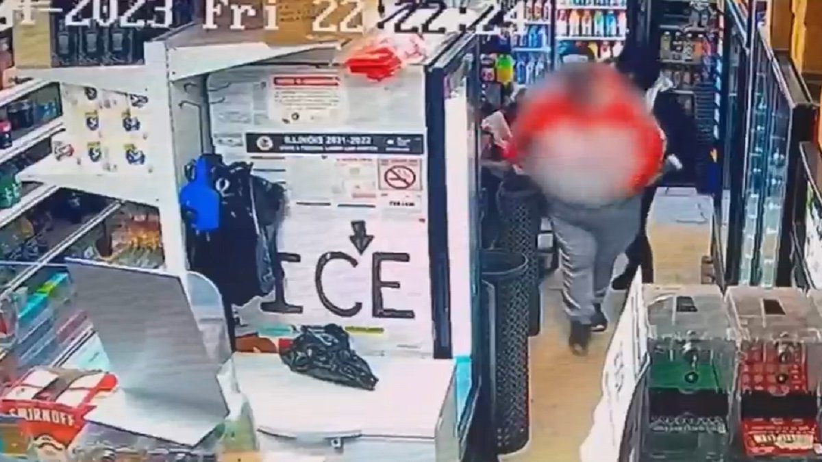 Video shows man robbed, shot inside Chicago store – NBC Chicago