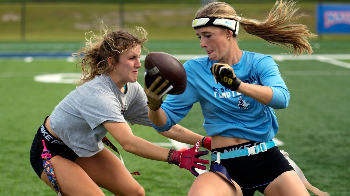 Flag football continues rapid growth for females – NBC Chicago