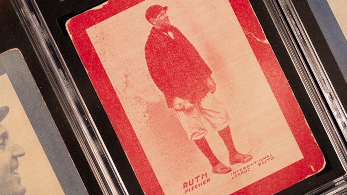 109-year-old Babe Ruth rookie card sells for $7.2 million – NBC Chicago