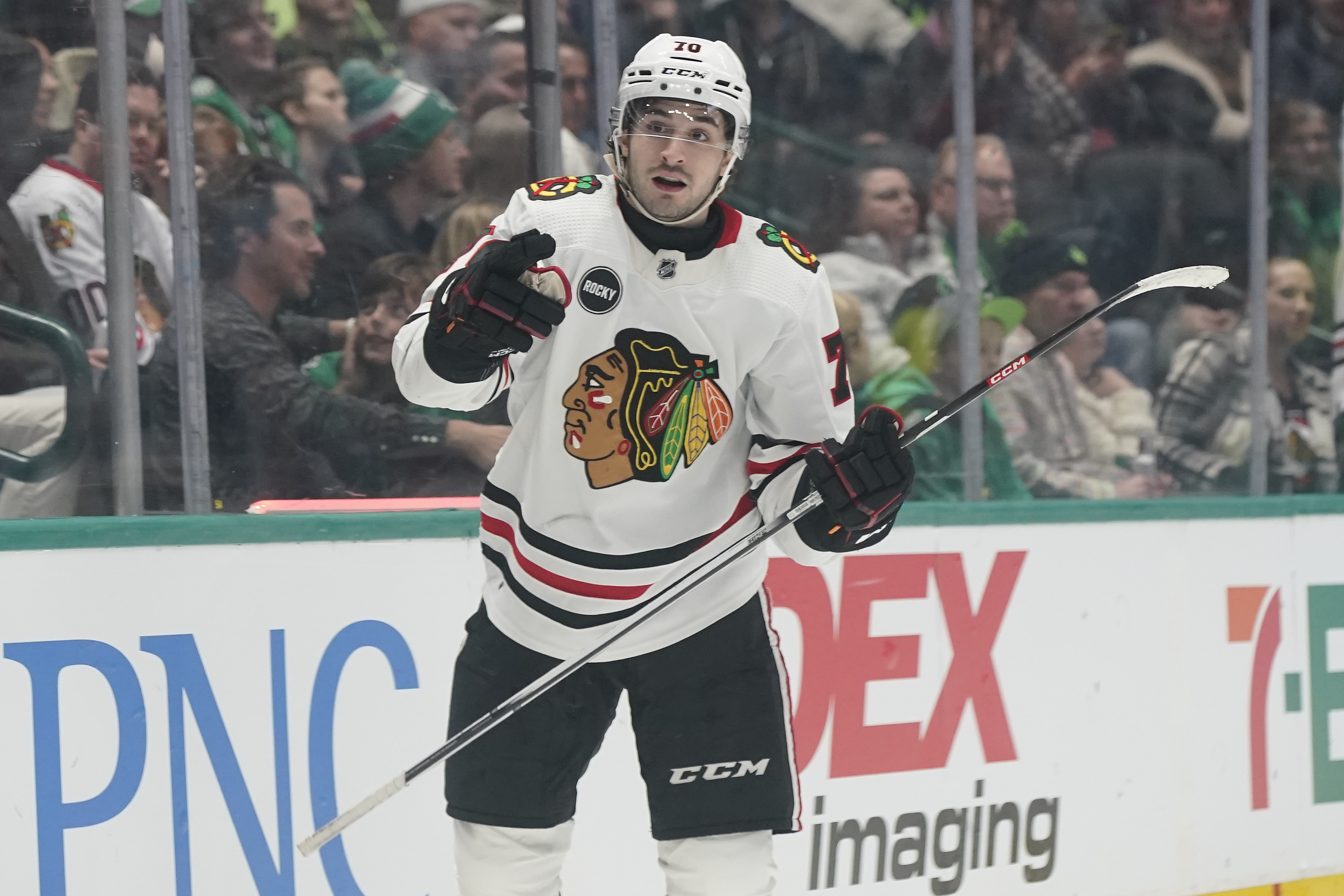 Blackhawks’ Cole Guttman finding his game again and ‘not overthinking ...
