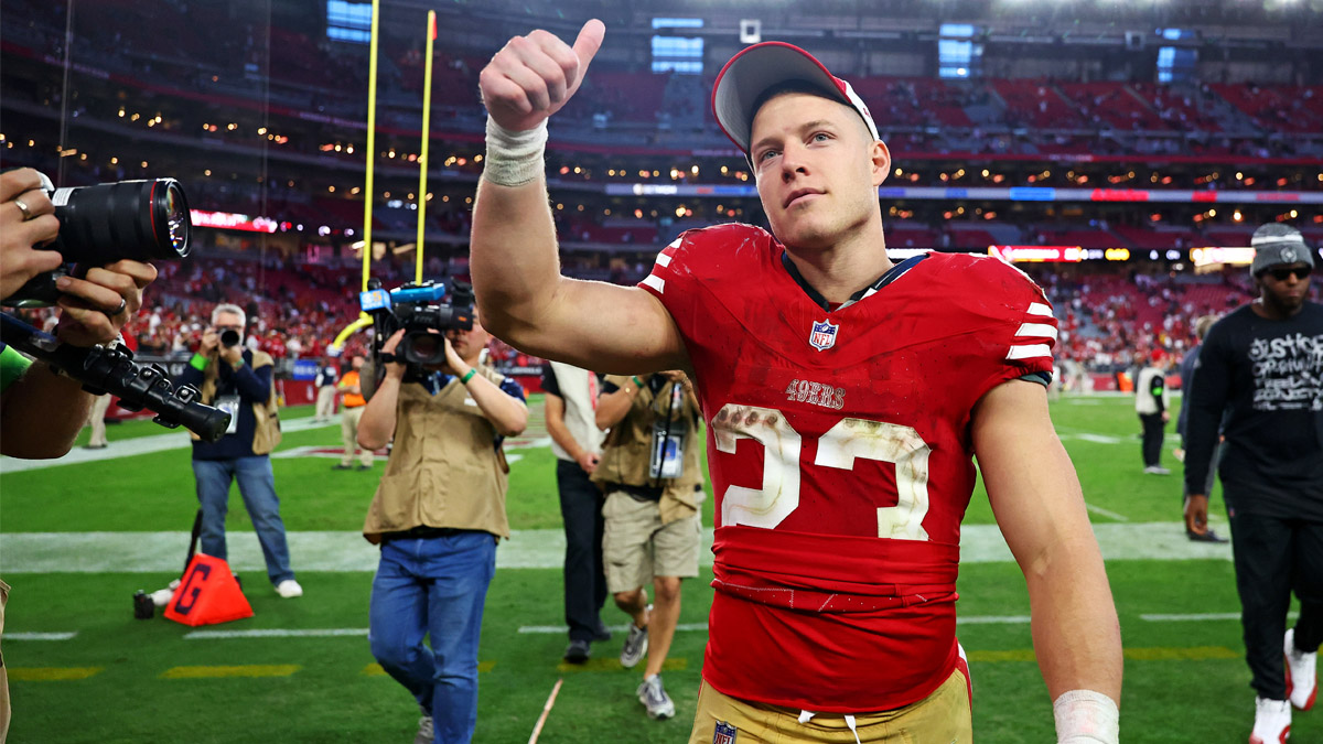 How CMC etched his name in 49ers, NFL record books vs. Cardinals – NBC ...