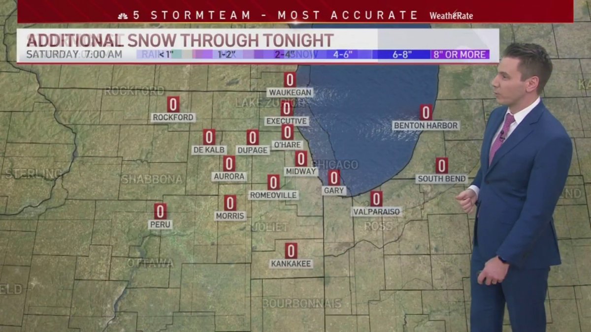 Chicago Forecast: Dangerous wind chills for several days – NBC Chicago Chicago Forecast: Dangerous wind chills for several days – NBC Chicago