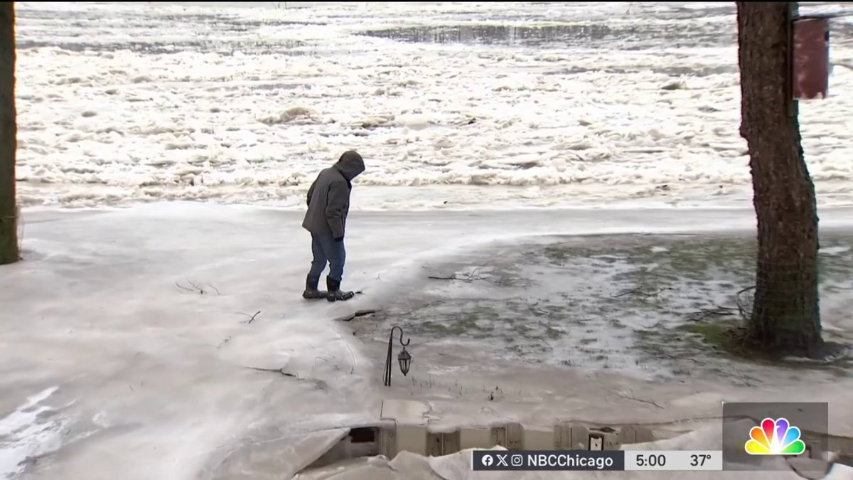 Flood warning in effect near Kankakee River as snow and ice melt – NBC ...