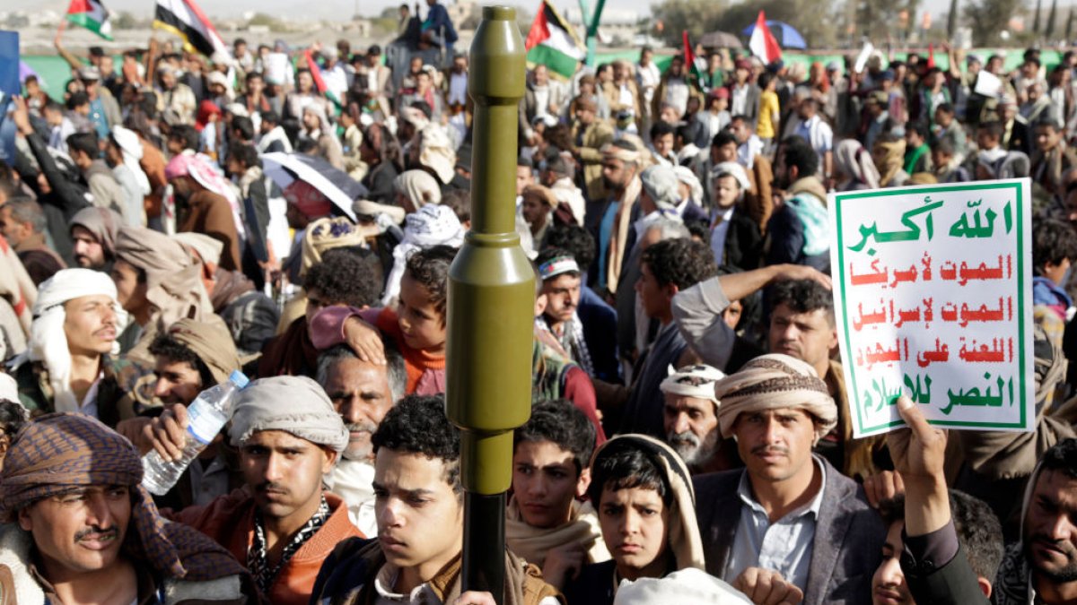 Yemen’s Houthi rebels fire missile at US warship in Red Sea – NBC Chicago