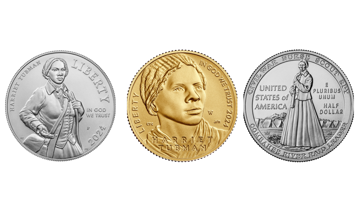 The Harriet Tubman commemorative coin program aims to inspire people to ...