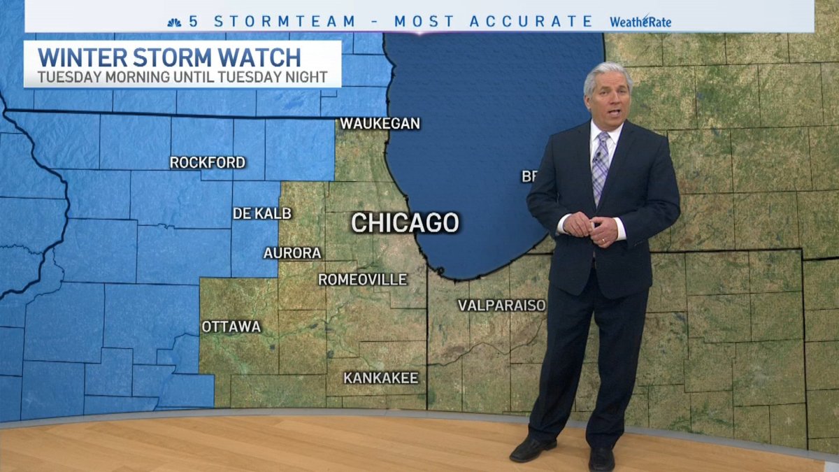 Chicago’s Forecast: Several Rounds of Wintry Weather – NBC Chicago Chicago’s Forecast: Several Rounds of Wintry Weather – NBC Chicago